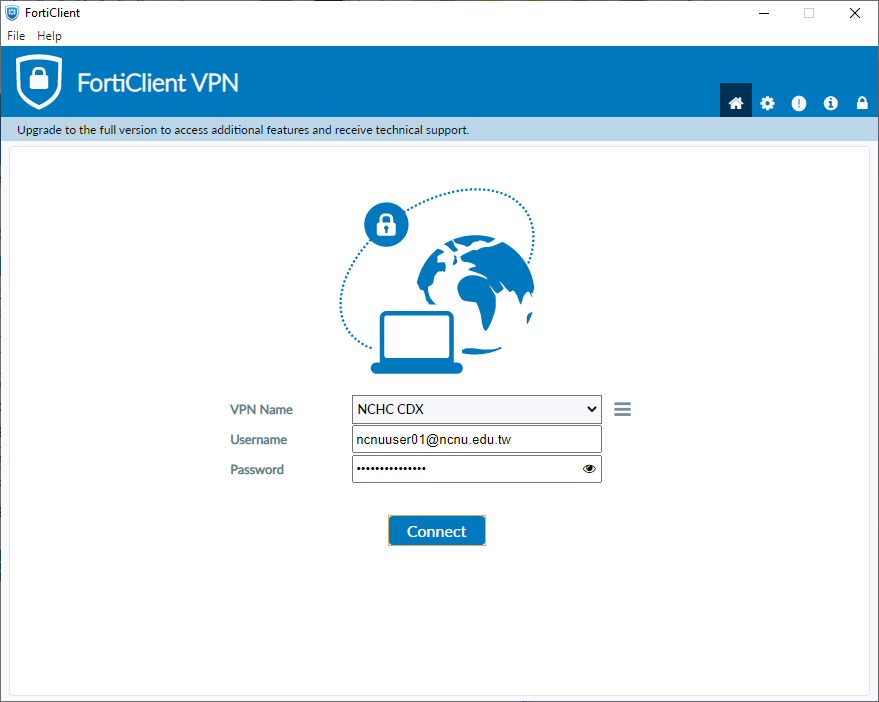 Install FortiClient VPN for Windows